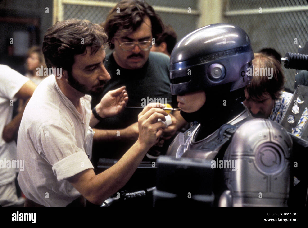 Peter Weller Robocop Makeup