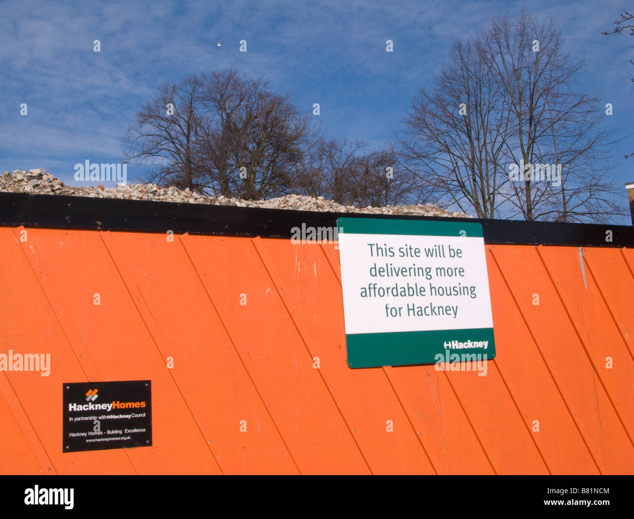 UK Demolished derelict council housing estate in Hackney, for sale to ...