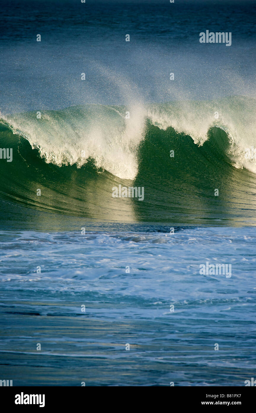 Wave in Anglet France Stock Photo - Alamy