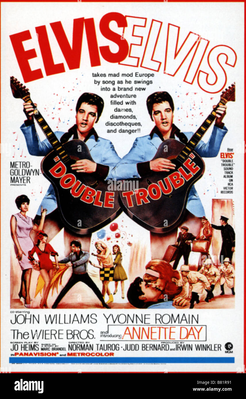 Double trouble elvis hi-res stock photography and images - Alamy