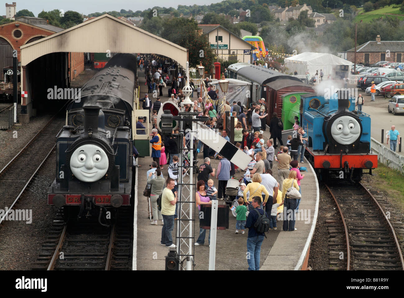Thomas the tank engine train scotland hi-res stock photography and ...