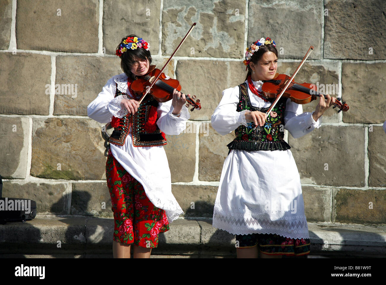 Krakow poland musicians hi-res stock photography and images - Alamy