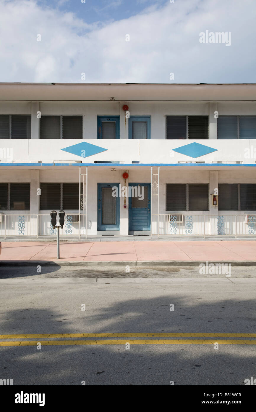 Old Motel in Miami, Florida Stock Photo - Alamy