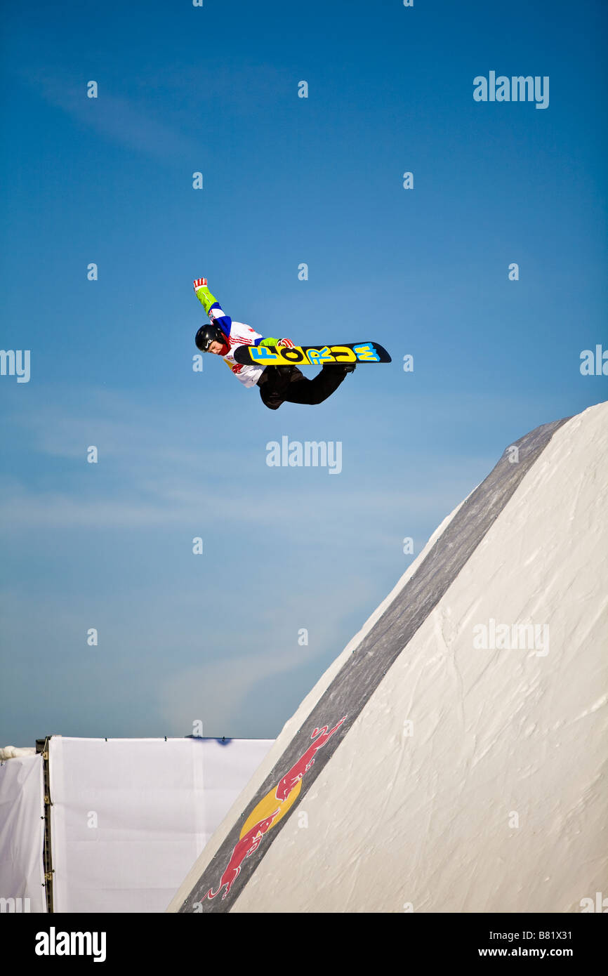 The largest urban snowboard event in North America New York City NY Feb ...