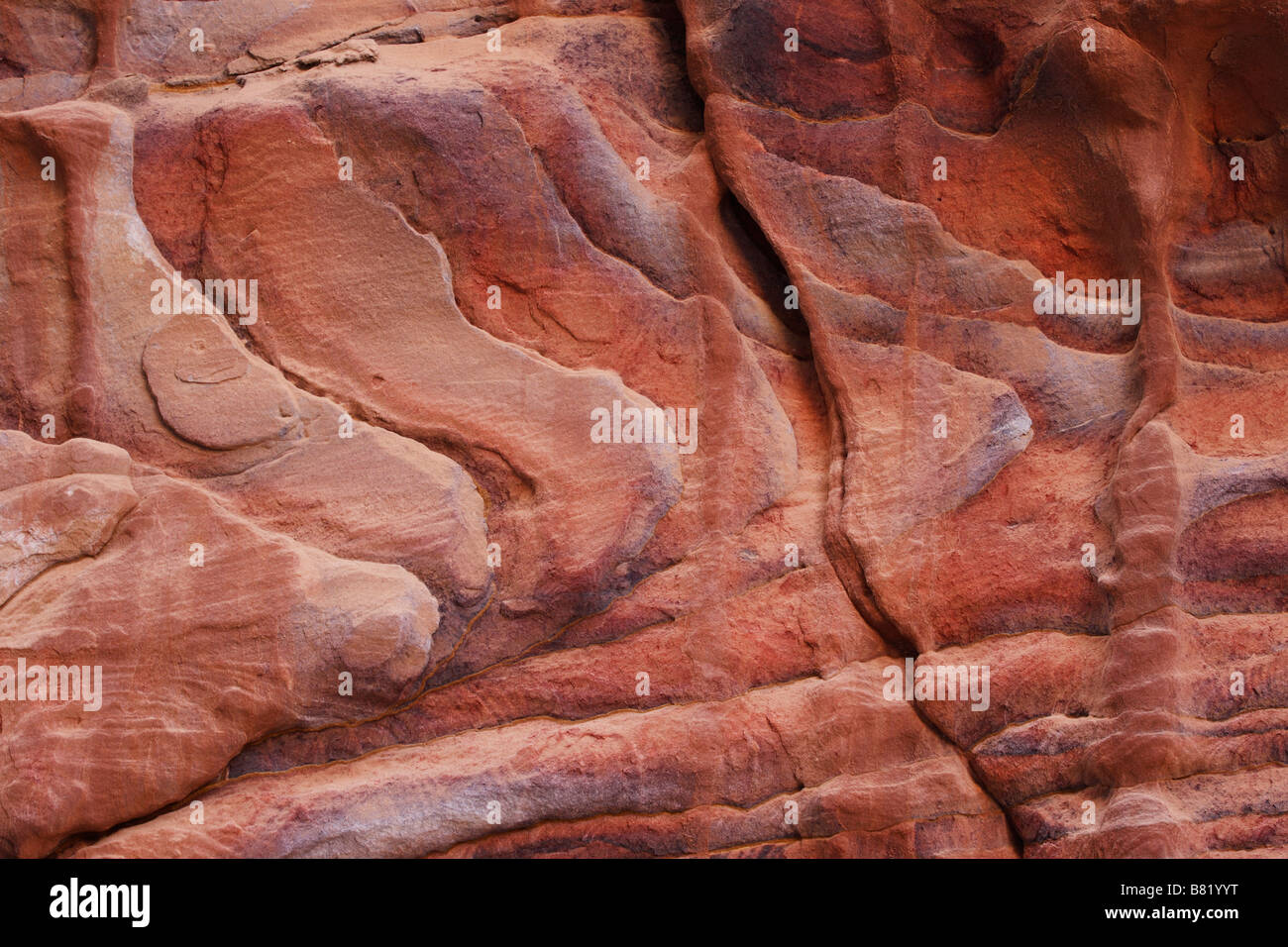 rock texture petra jordan middle east Stock Photo - Alamy