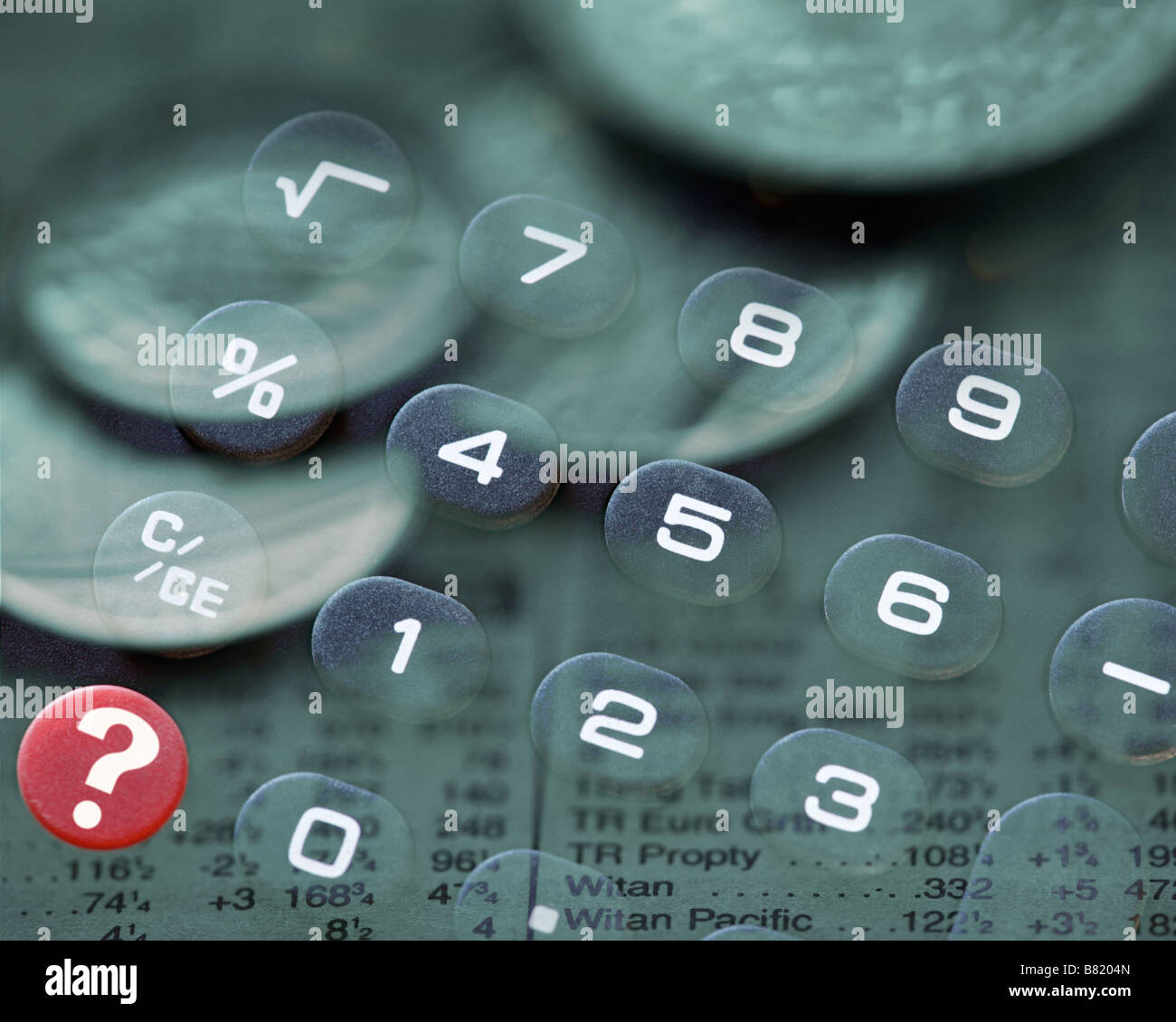 FINANCIAL CONCEPT: Balancing the Budget Stock Photo - Alamy