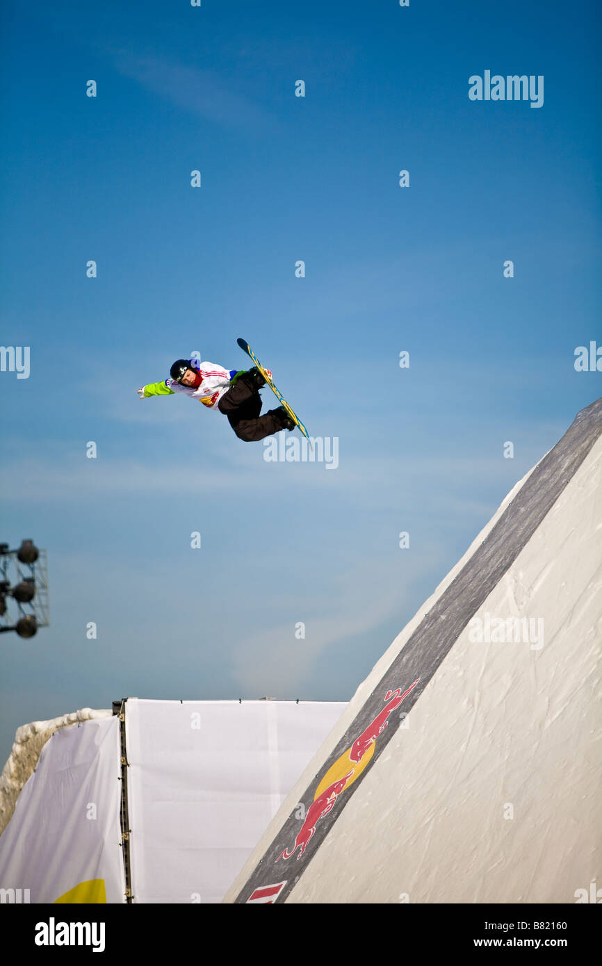 The largest urban snowboard event in North America New York City NY Feb ...
