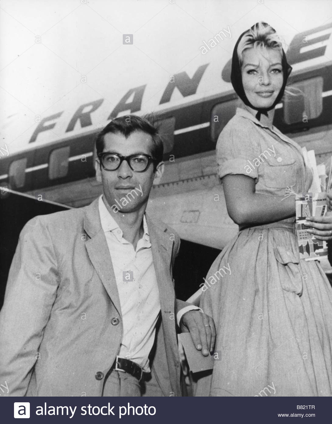 Roger Vadim et Annette Stroyberg Stock Photo: 22172999 - Alamy