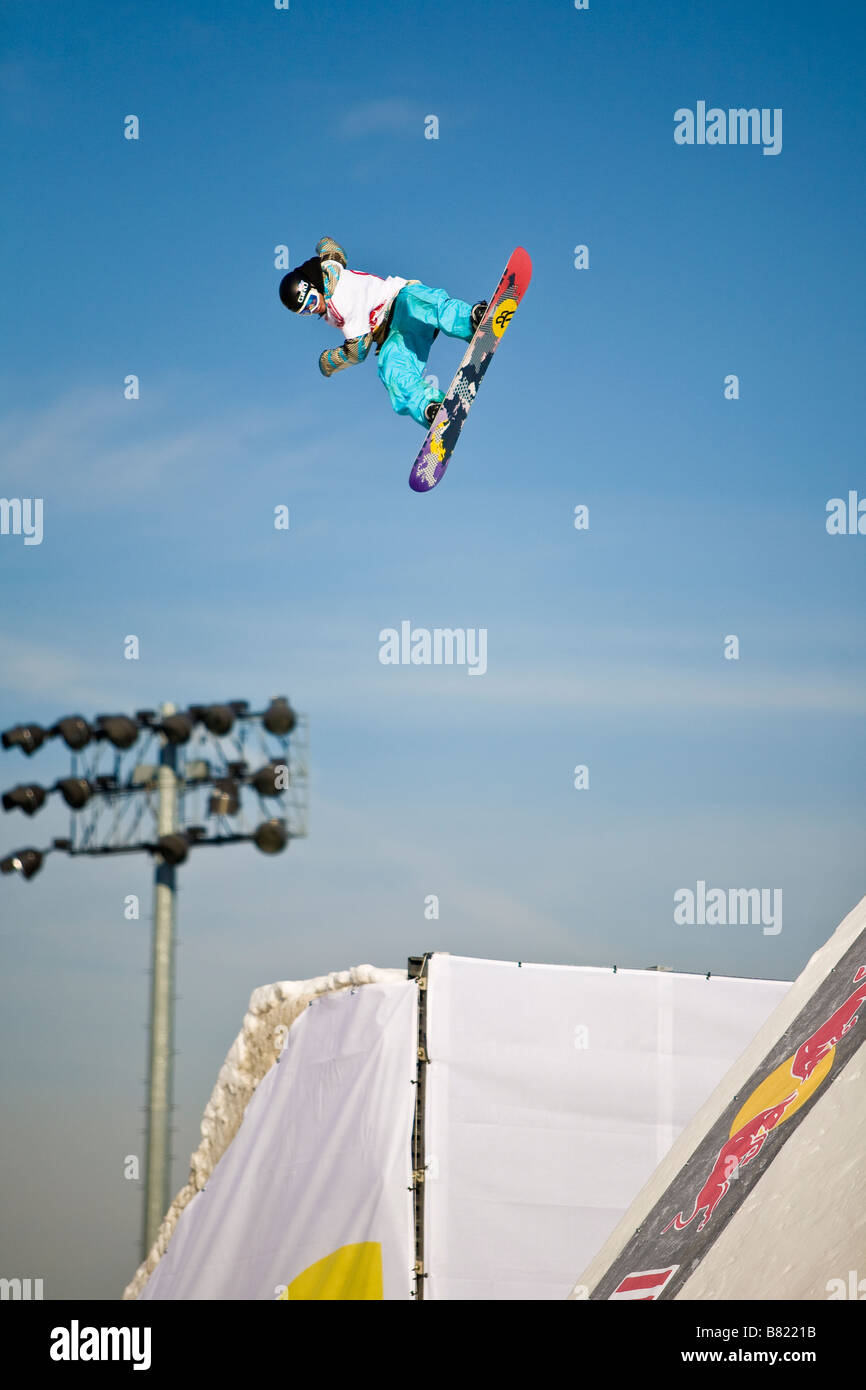 The largest urban snowboard event in North America New York City NY Feb ...