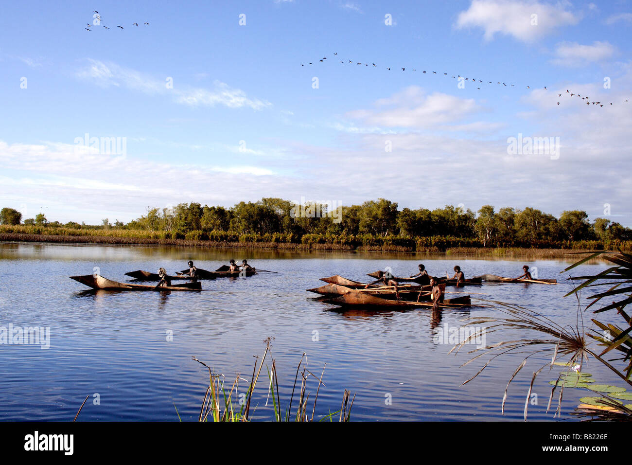 Ten Canoes Year: 2006 - Australia Director: Rolf de Heer Stock Photo ...