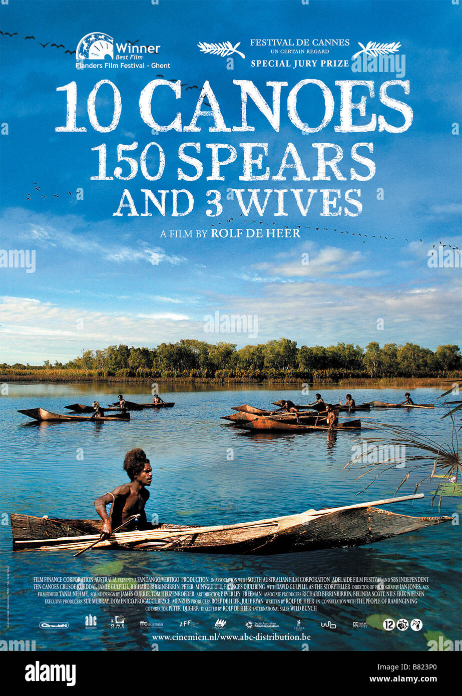 Ten Canoes Year: 2006 - Australia affiche/ poster Director: Rolf de ...