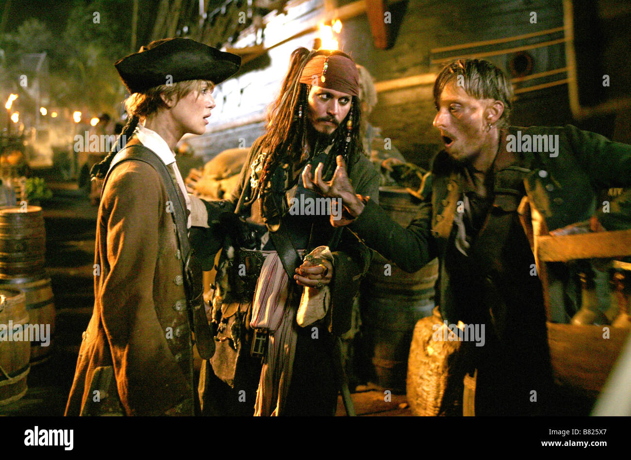 Mackenzie crook pirates of caribbean hi-res stock photography and ...