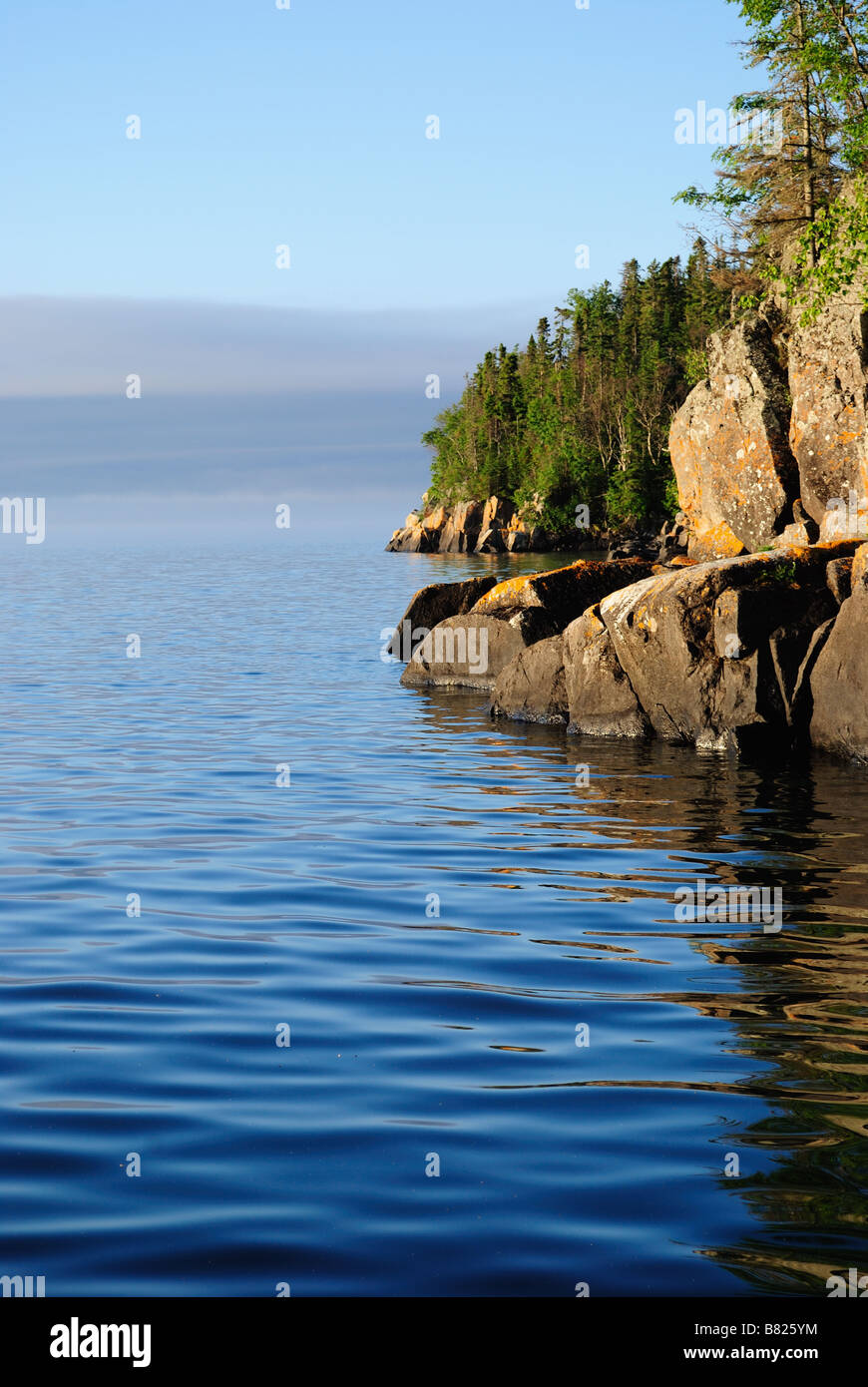 Hat Point on Lake Superior Stock Photo - Alamy