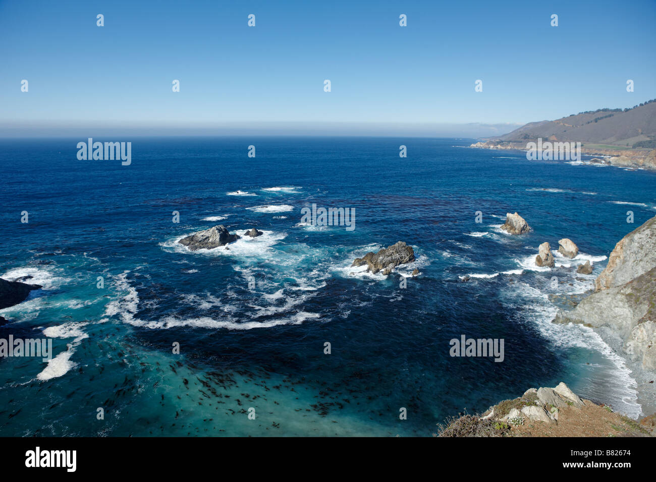 Big Sur coastline. California, USA Stock Photo - Alamy