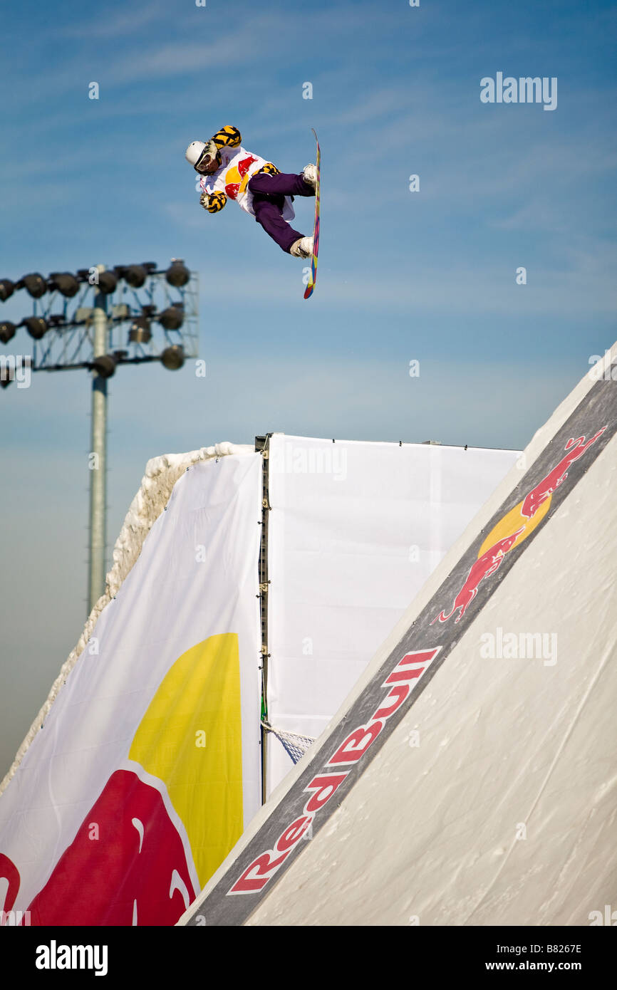The largest urban snowboard event in North America New York City NY Feb ...