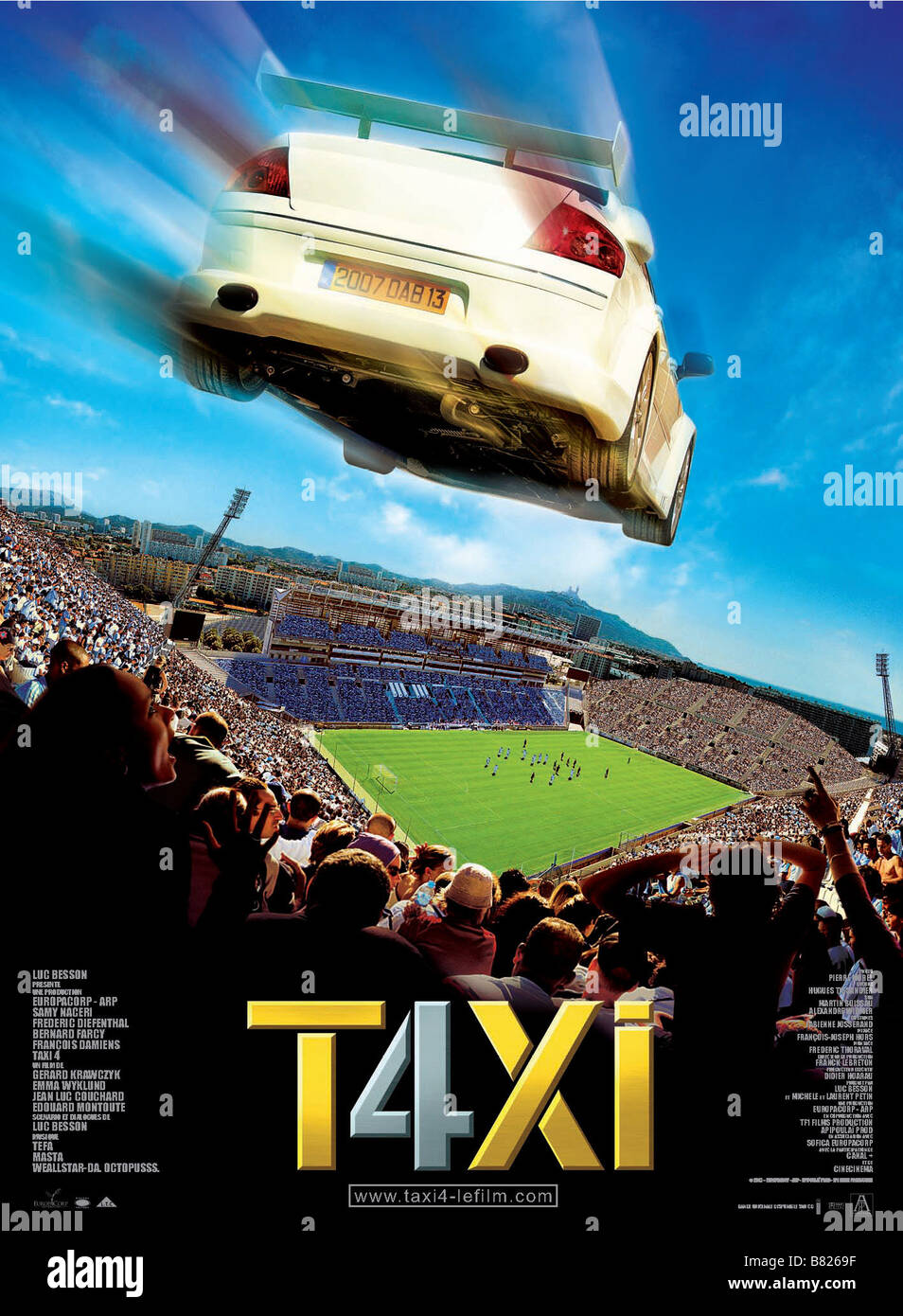 Taxi 4 Year: 2007 - France Affiche / Poster Director: Gérard Krawczyk Stock Photo - Alamy