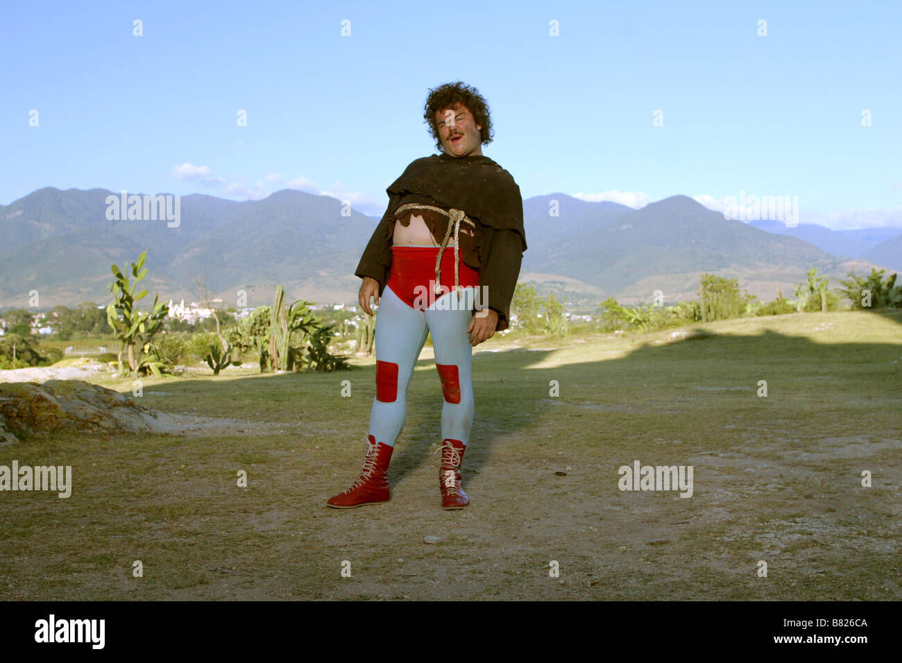 Nacho Libre Year : 2006 USA Jack Black Director: Jared Hess Stock Photo ...