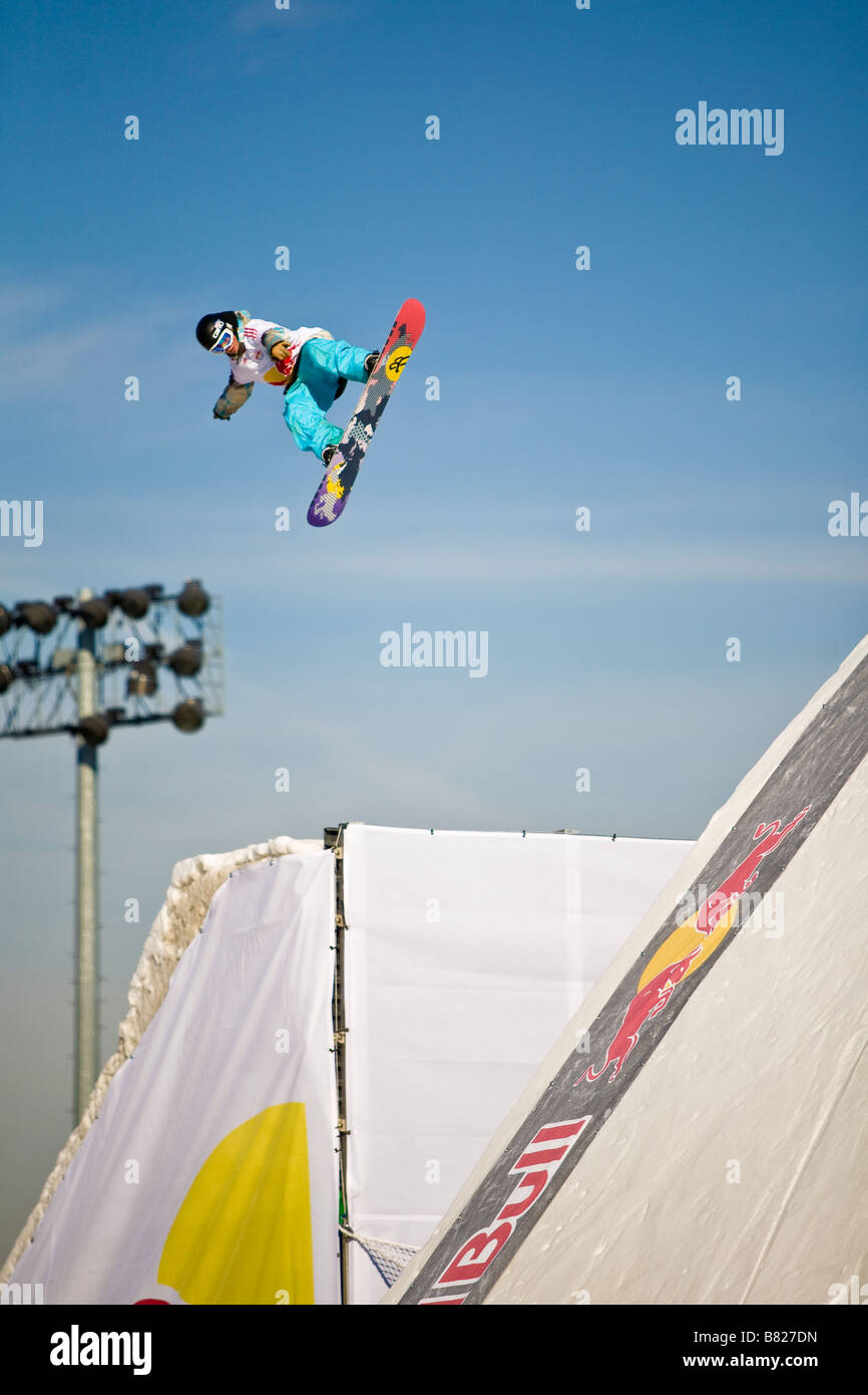 The largest urban snowboard event in North America New York City NY Feb ...