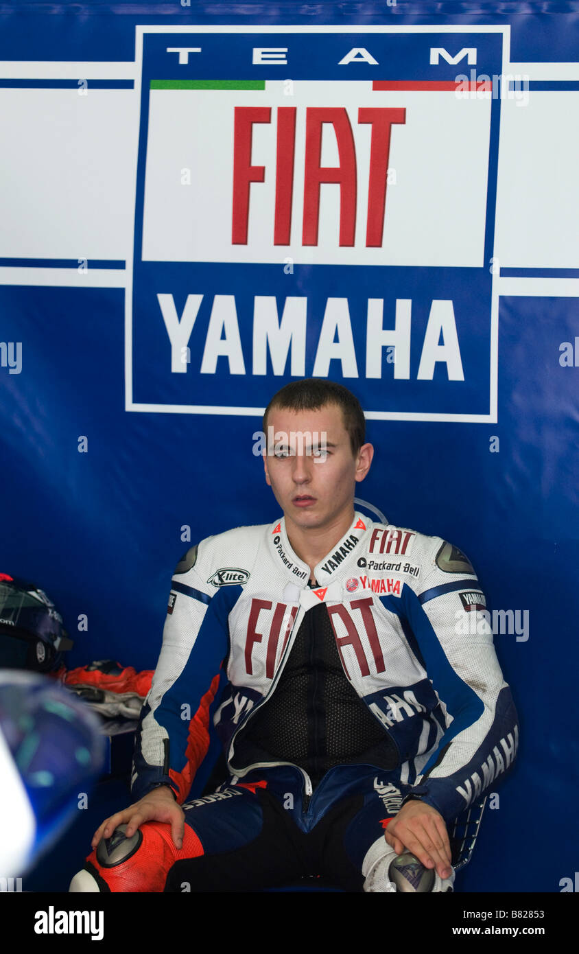 Jorge lorenzo yamaha moto hi-res stock photography and images - Alamy
