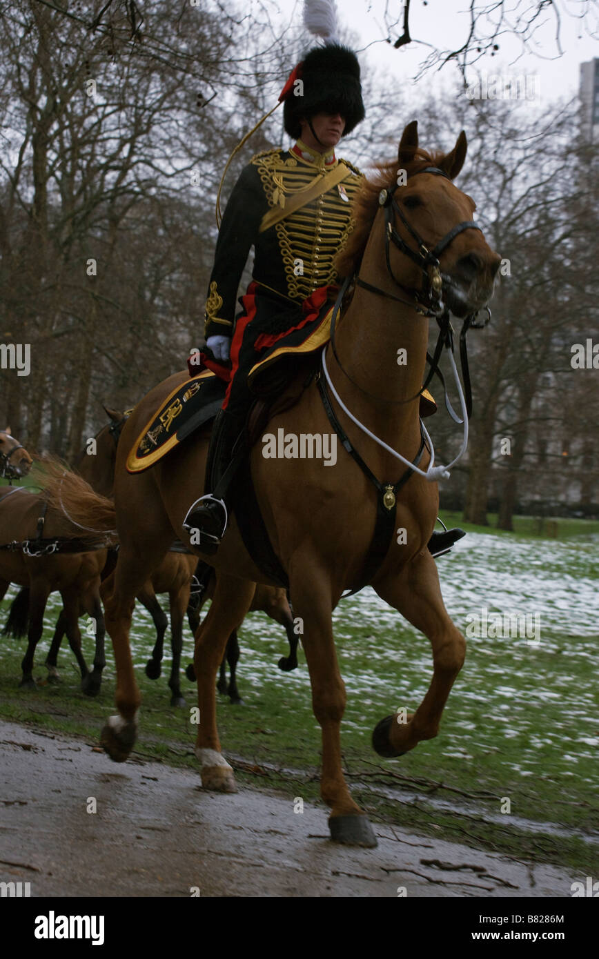 Army London England Europe soldier gun salute Stock Photo - Alamy