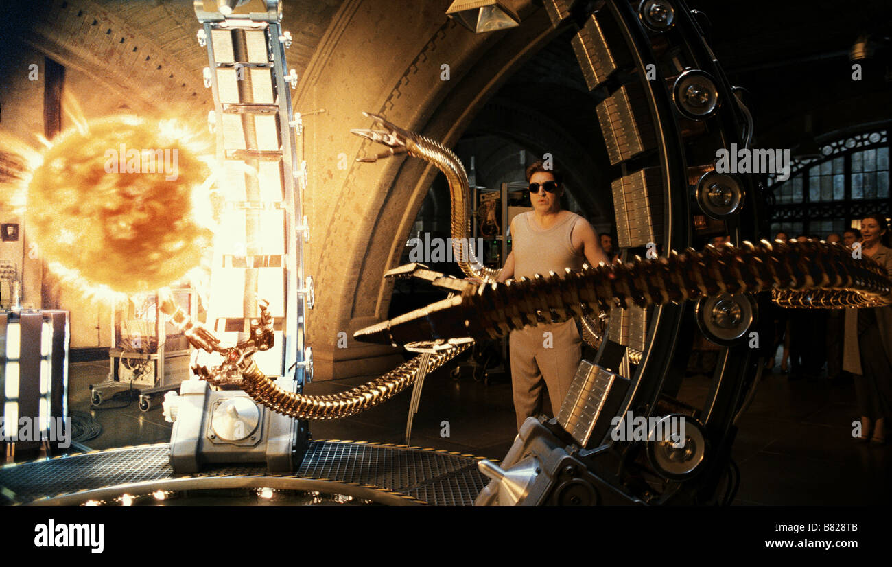 Spiderman 2 molina hi-res stock photography and images - Alamy