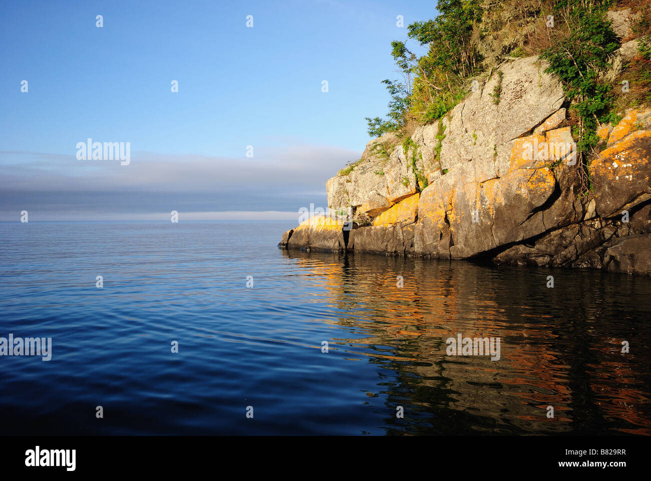 Hat Point on Lake Superior Stock Photo - Alamy