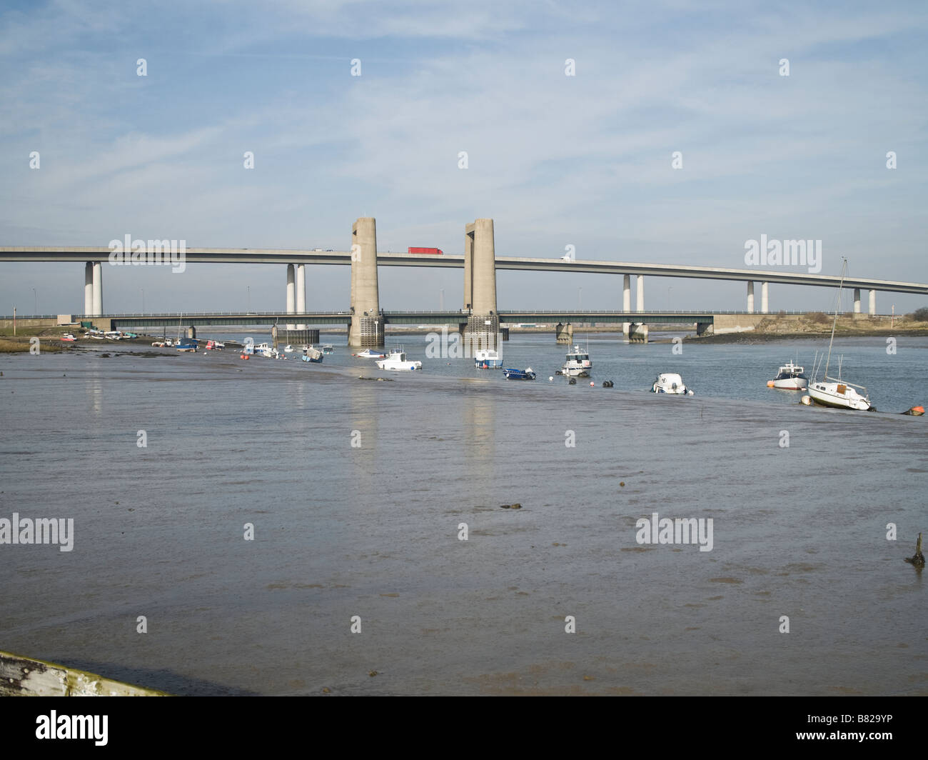 Sheppey road bridge hi-res stock photography and images - Alamy