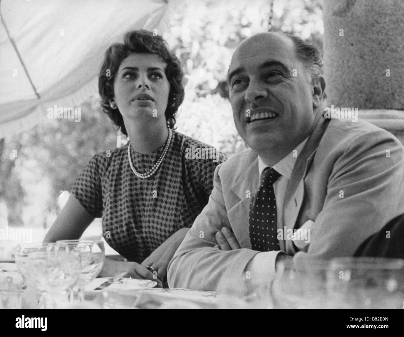 Sophia loren carlo ponti hi-res stock photography and images - Alamy