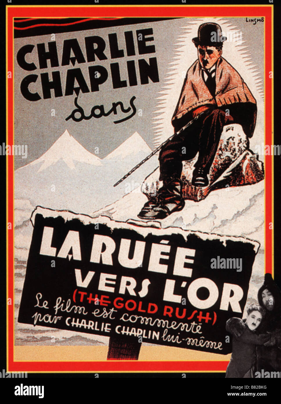 The Gold Rush Year: 1925 USA Affiche / Poster Director: Charles Chaplin ...