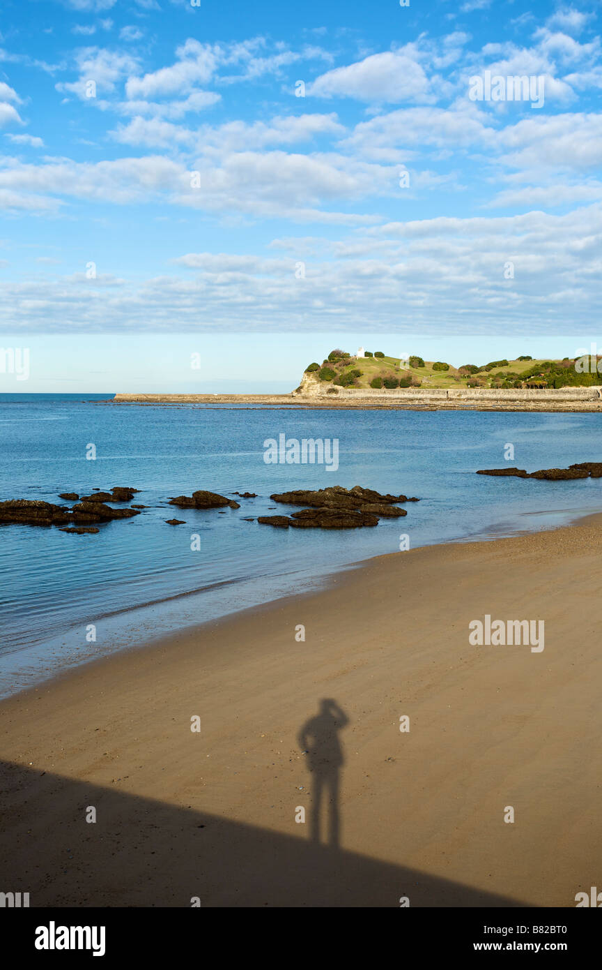 North part of Saint Jean de Luz bay Pays Basque France Stock Photo - Alamy