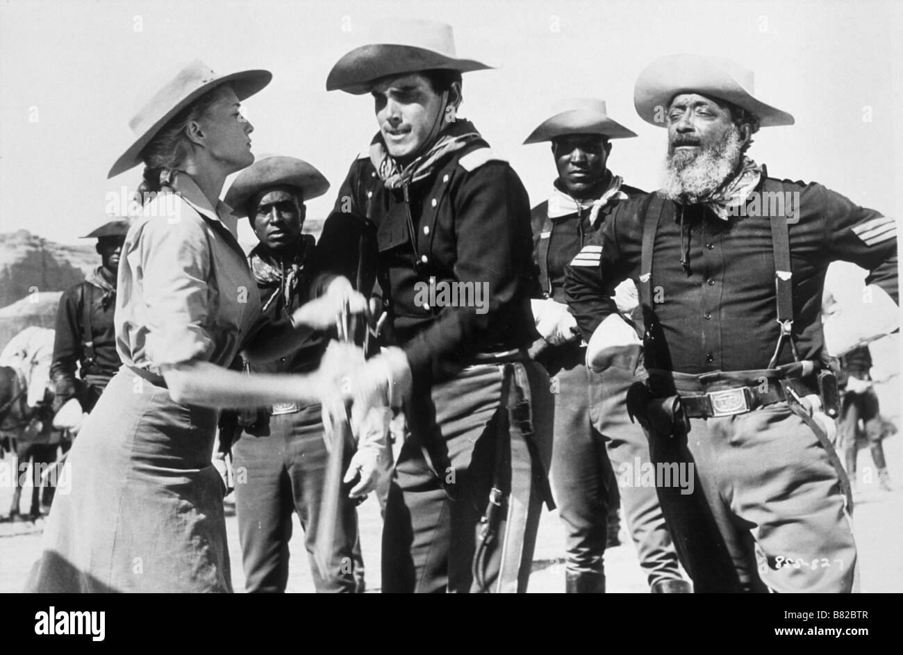 Sergeant Rutledge Year: 1960 USA Jeffrey Hunter, Constance Towers ...