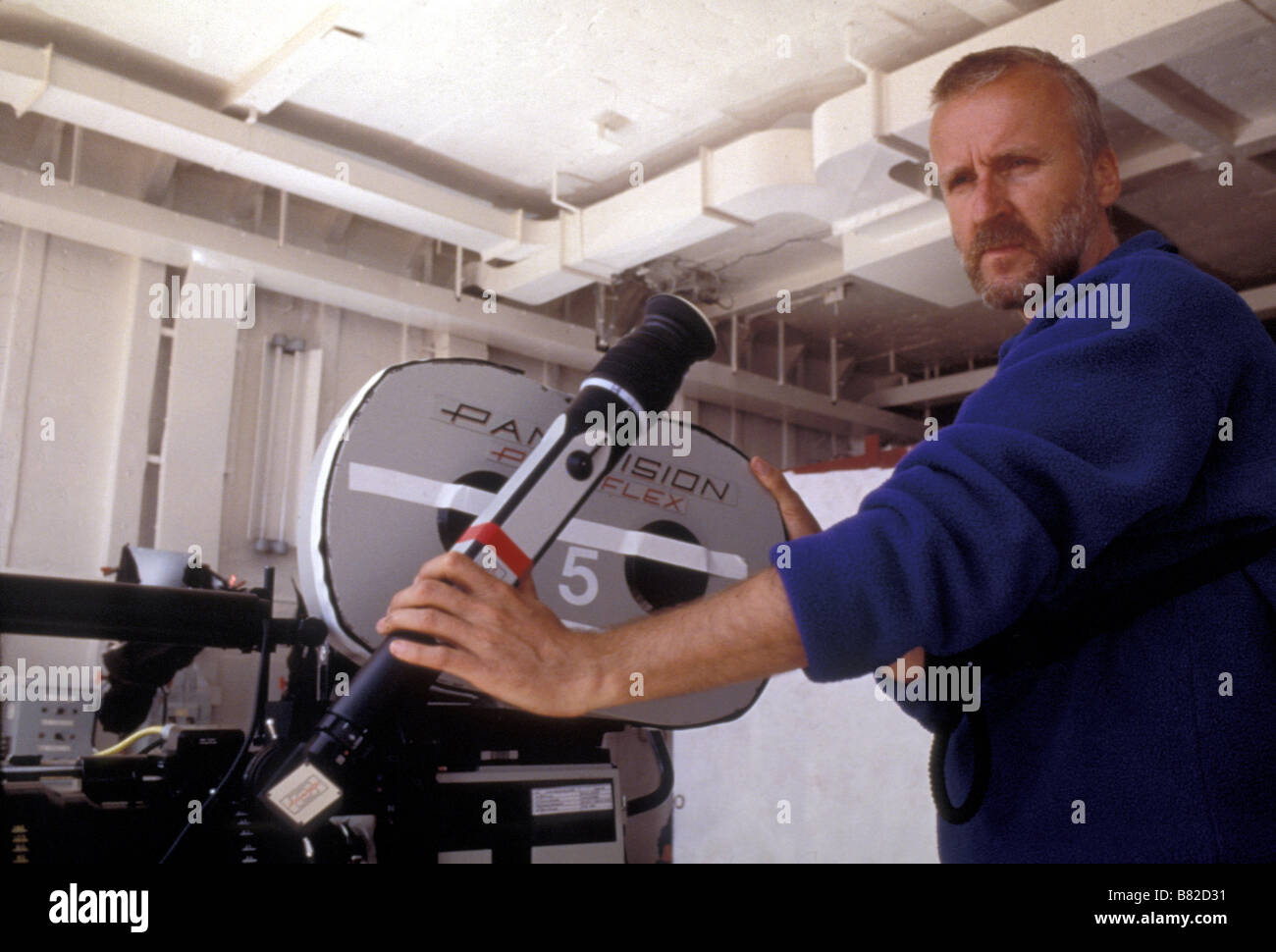 Titanic Year 1997 Usa Director James Cameron James Cameron Shooting