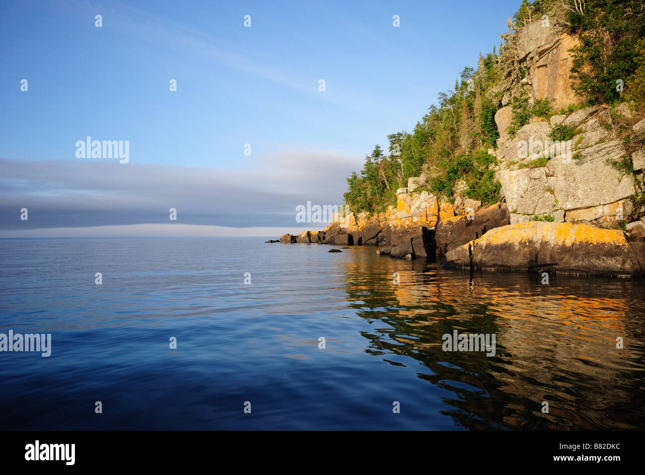 Hat Point on Lake Superior Stock Photo - Alamy