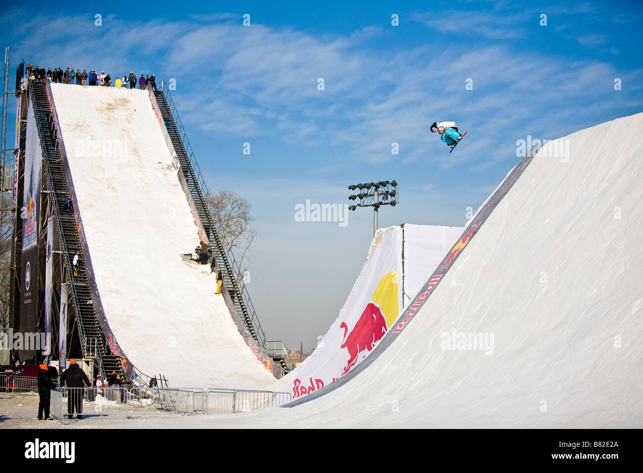 The largest urban snowboard event in North America New York City NY Feb ...