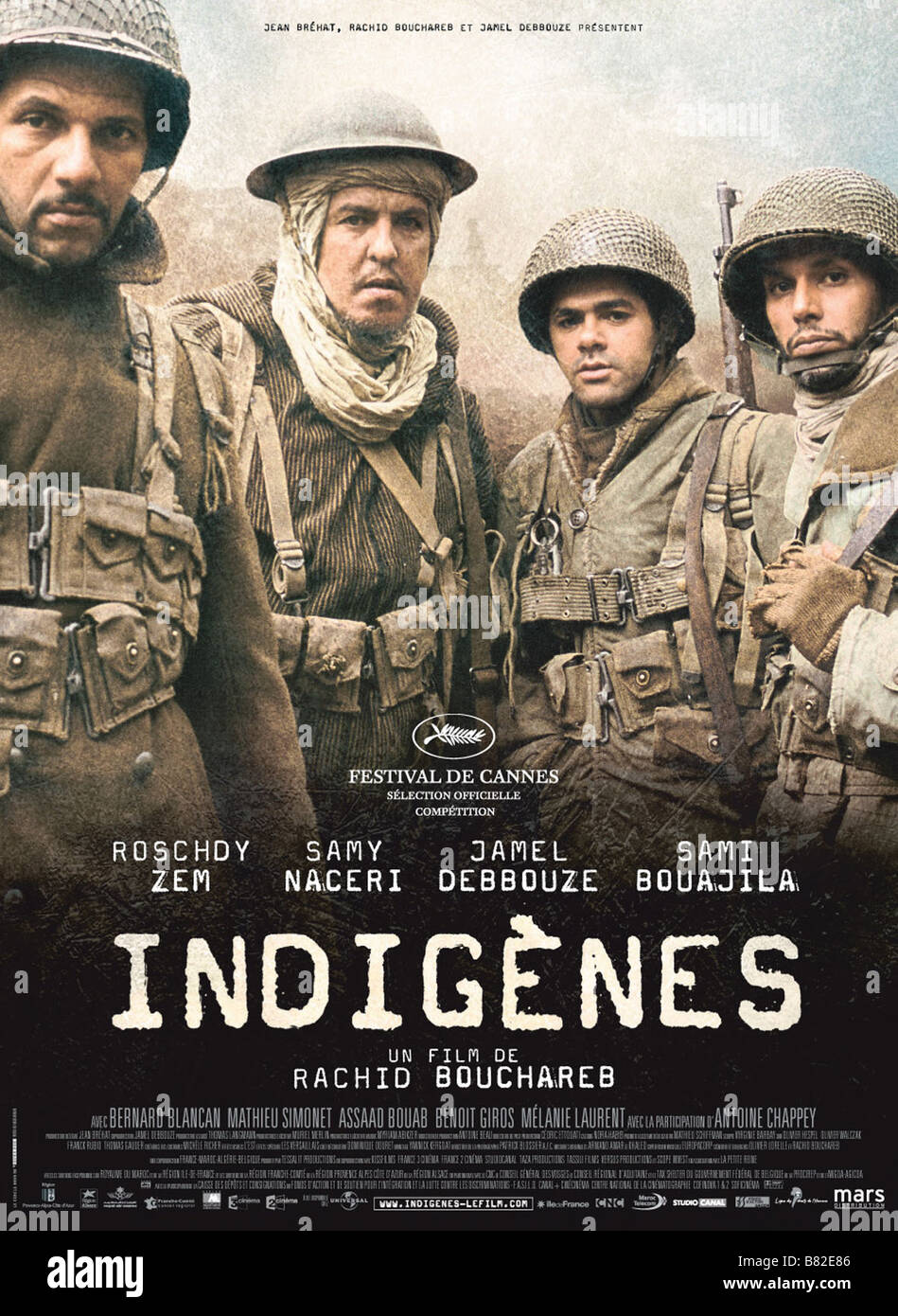 Indigènes Indigènes (2006) France Affiche / Poster Roschdy Zem, Samy ...