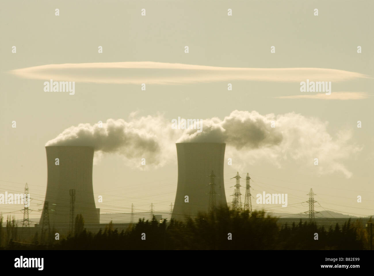 Pollution from smoke stacks Stock Photo - Alamy