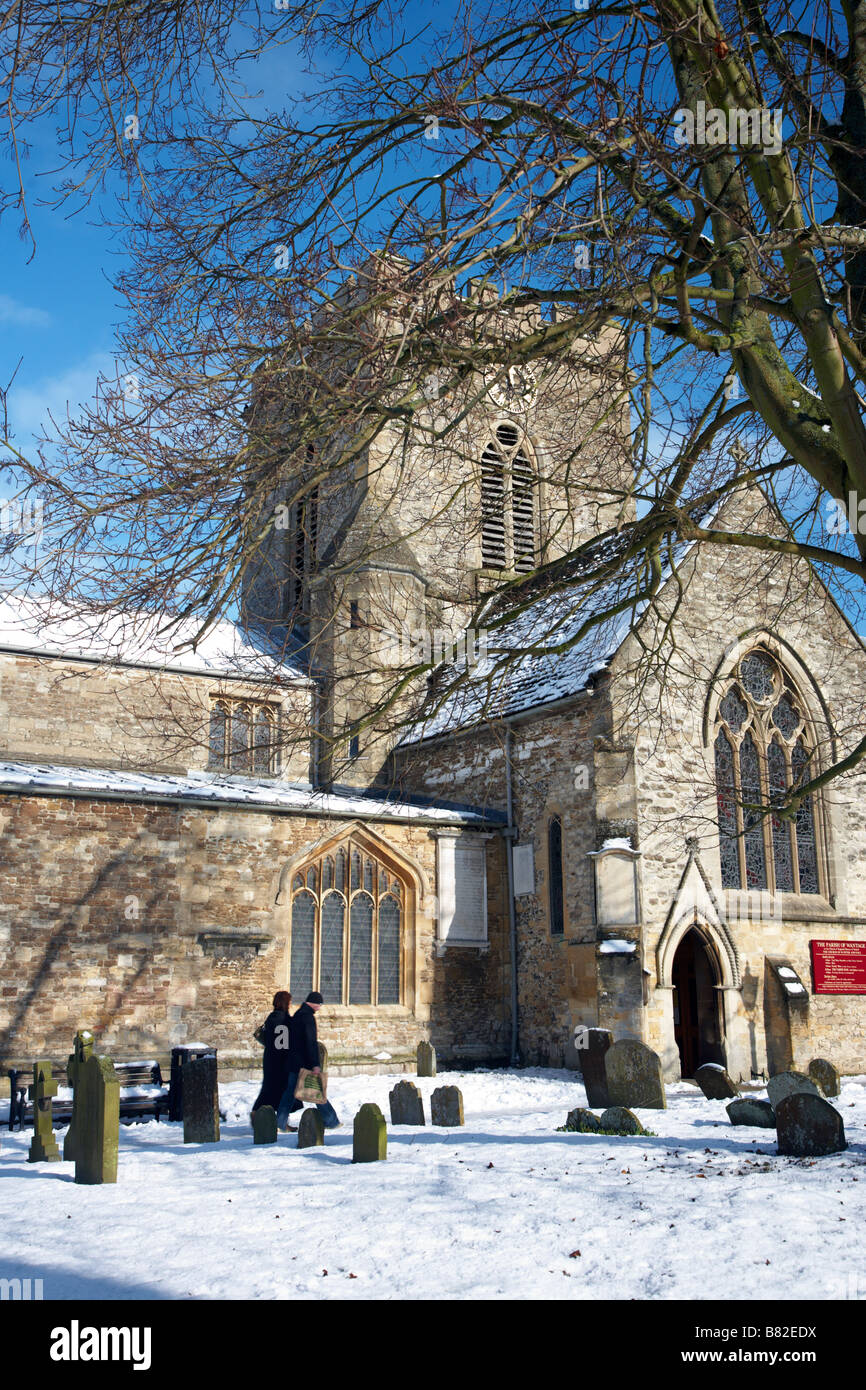 St Peter and Saint Paul chuch, Wantage. UK Stock Photo - Alamy