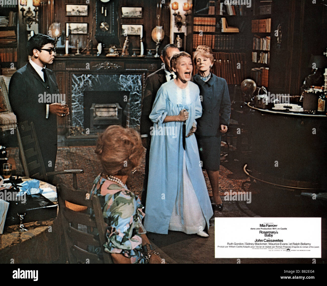 Rosemary's Baby Year: 1968 USA Mia Farrow Director: Roman Polanski Stock Photo - Alamy