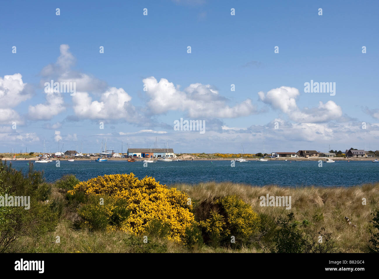 Findhorn Bay from Culbin Sands, Moray near Inverness, North East ...