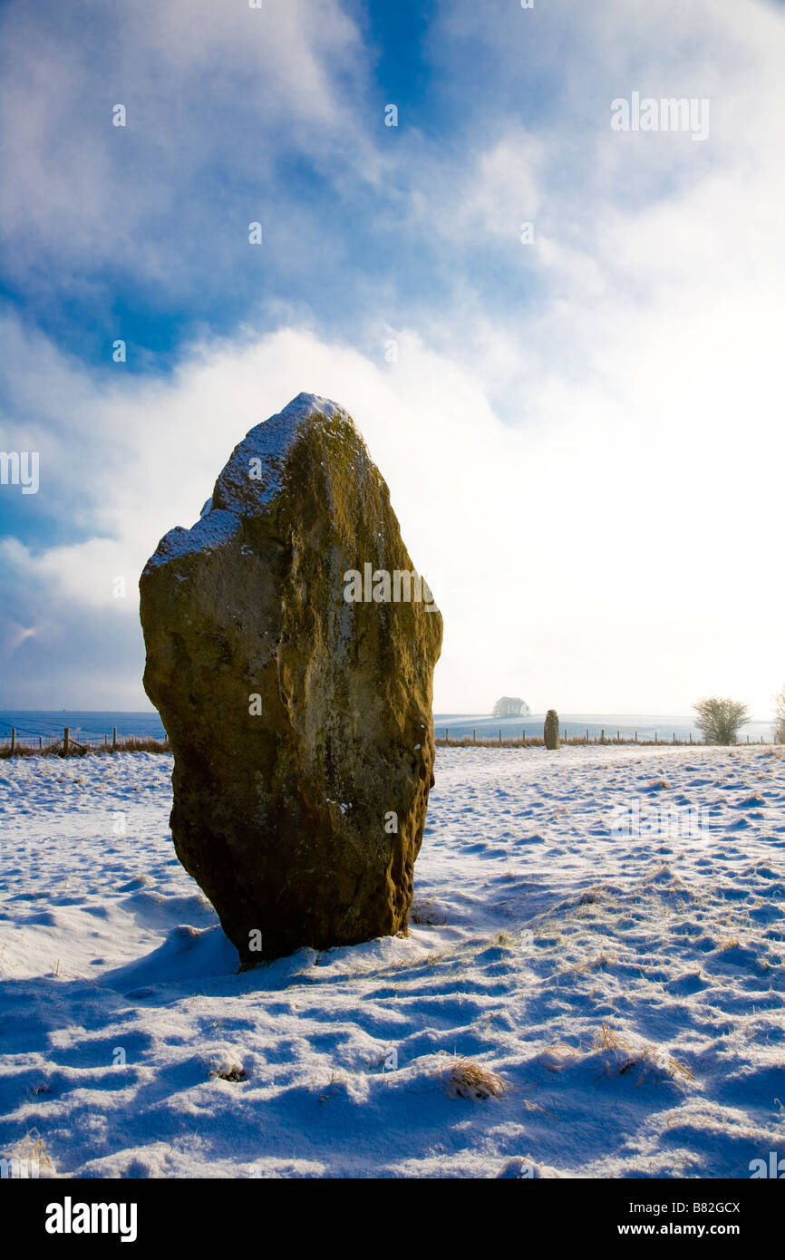 Snow scene wiltshire hi-res stock photography and images - Alamy