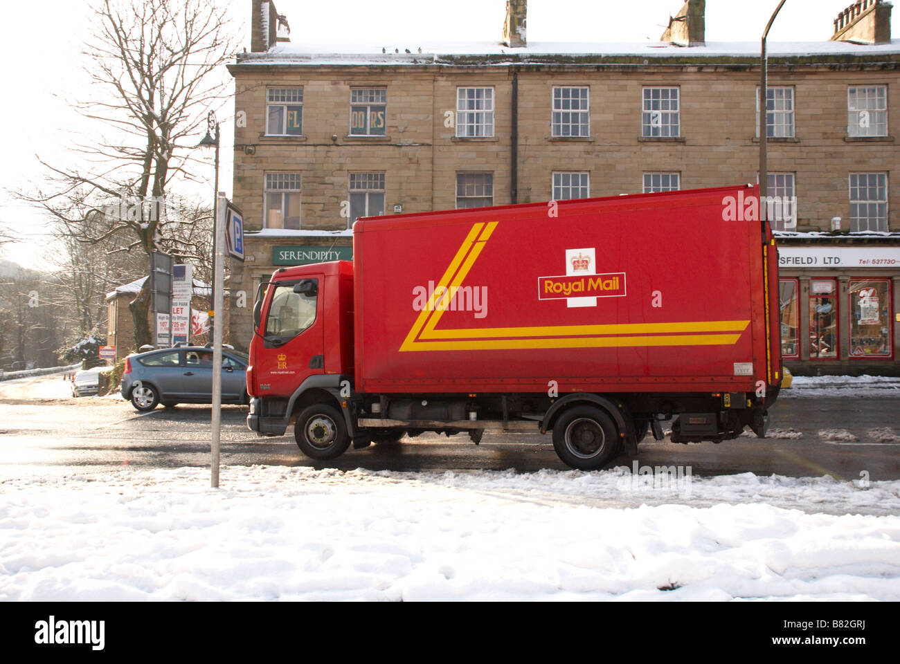 royal mail delivery van Stock Photo - Alamy