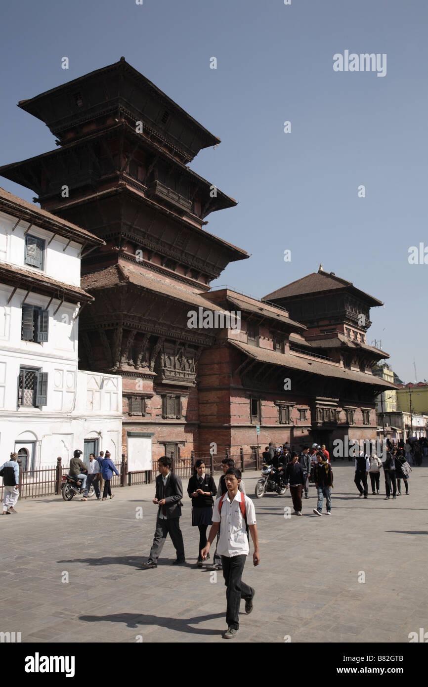 Basantapur durbar square, kathmandu hi-res stock photography and images ...