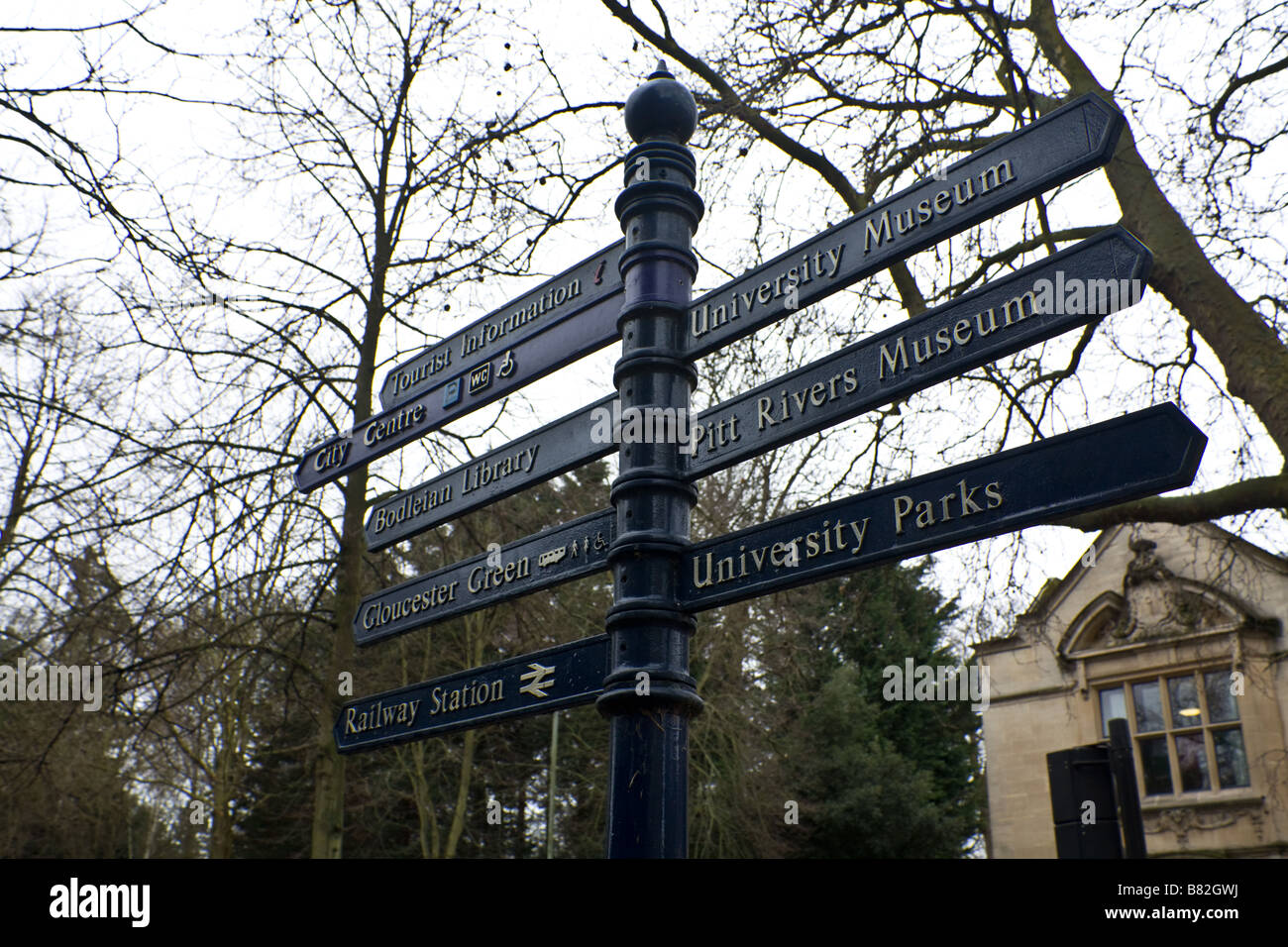 Map of university of oxford hi-res stock photography and images - Alamy