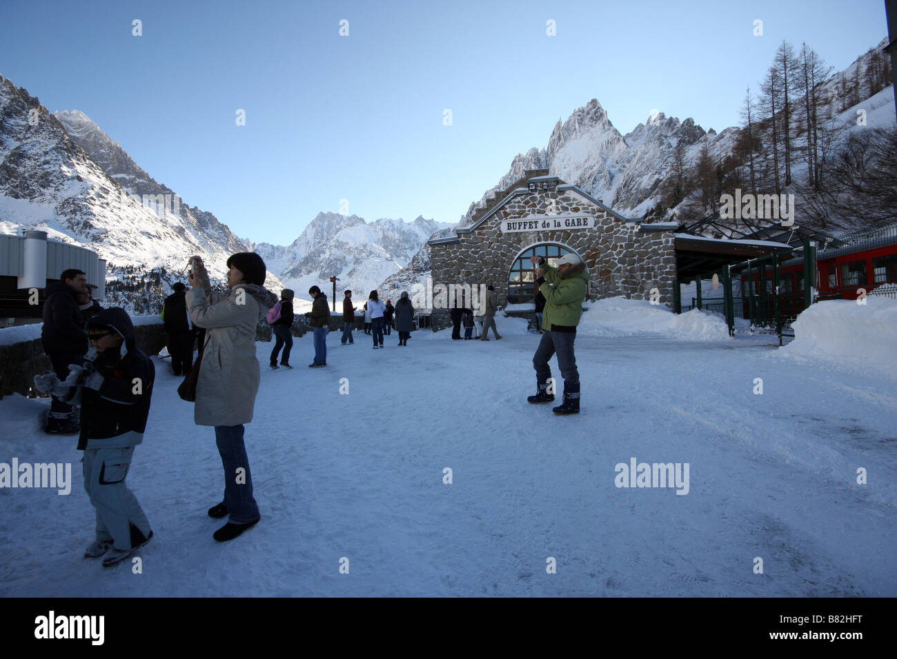 Glacier railway hi-res stock photography and images - Alamy