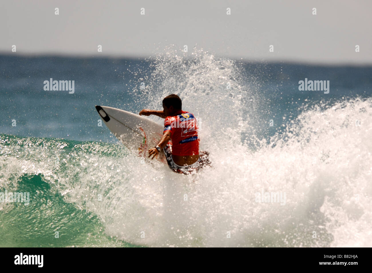 first day of quicksilver pro surf competion Snapper Rocks Australia ...