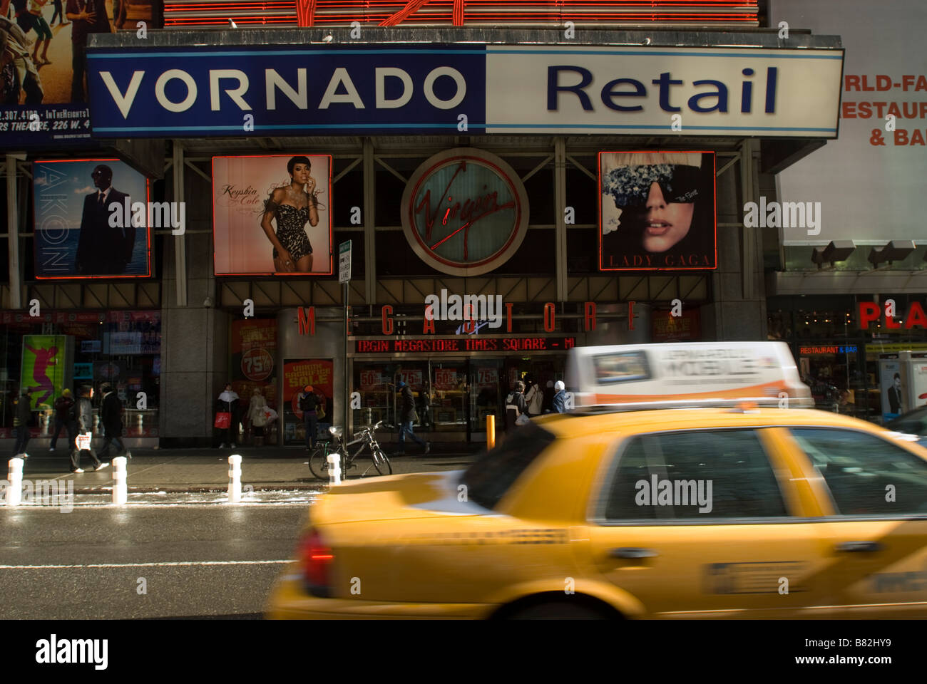 The Virgin Megastore in Times Square in New York Stock Photo - Alamy