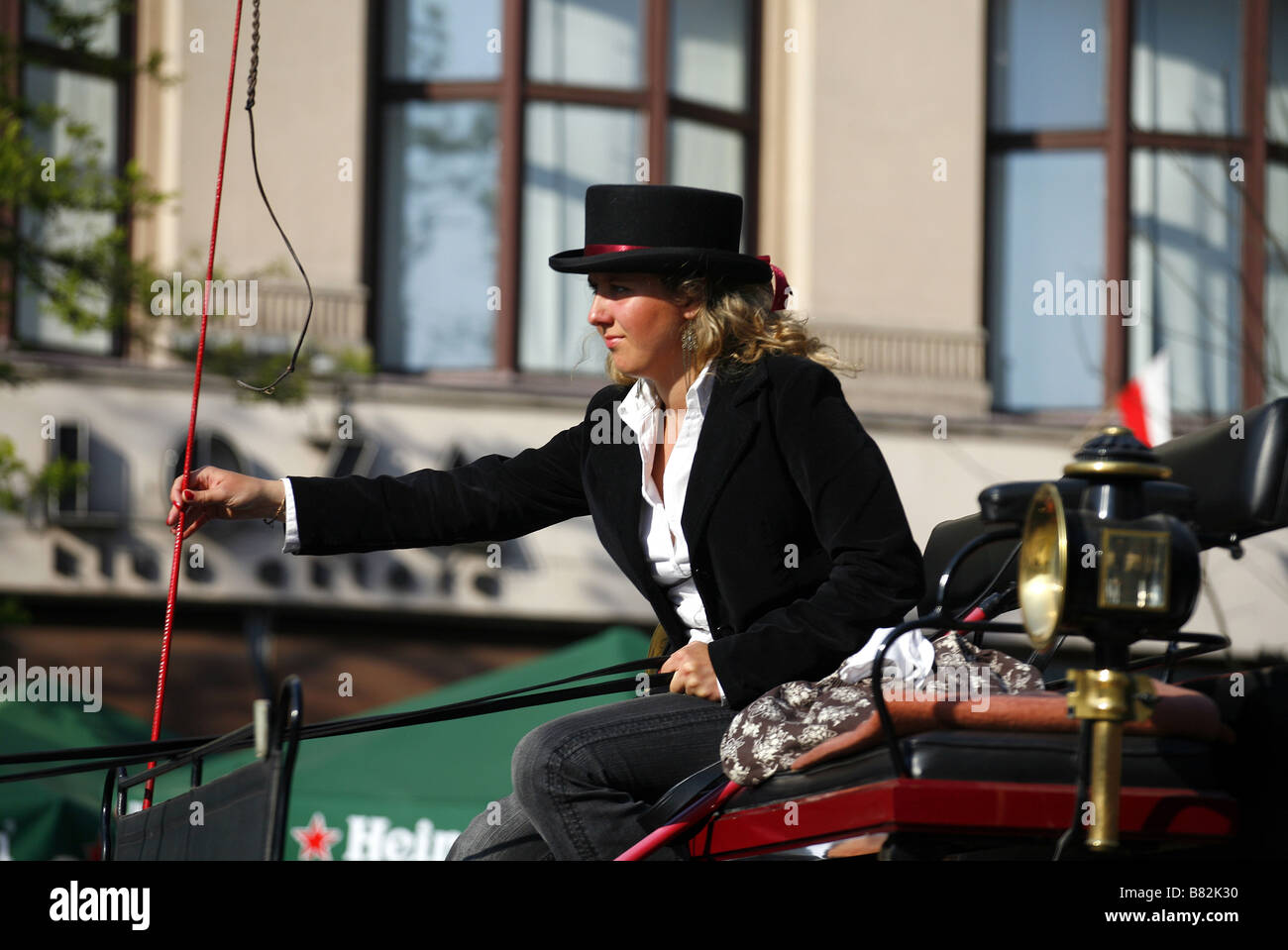 Female carriage driver hi-res stock photography and images - Alamy
