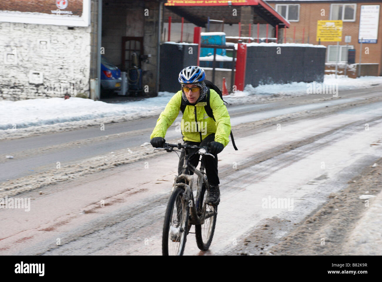 Cyclist riding determined road hi-res stock photography and images - Alamy