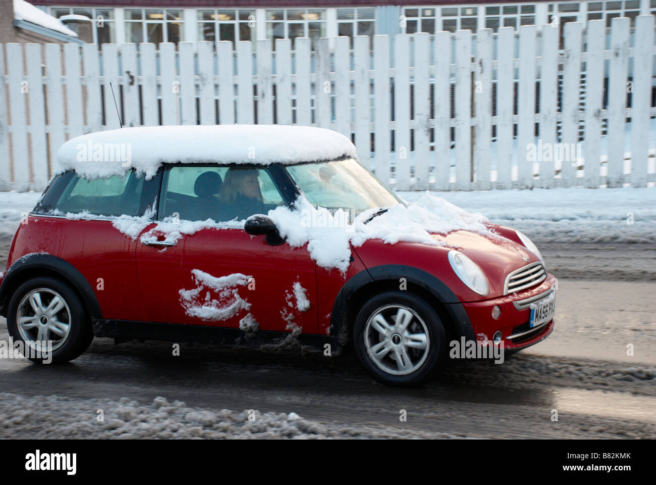 Mini white roof hi-res stock photography and images - Alamy