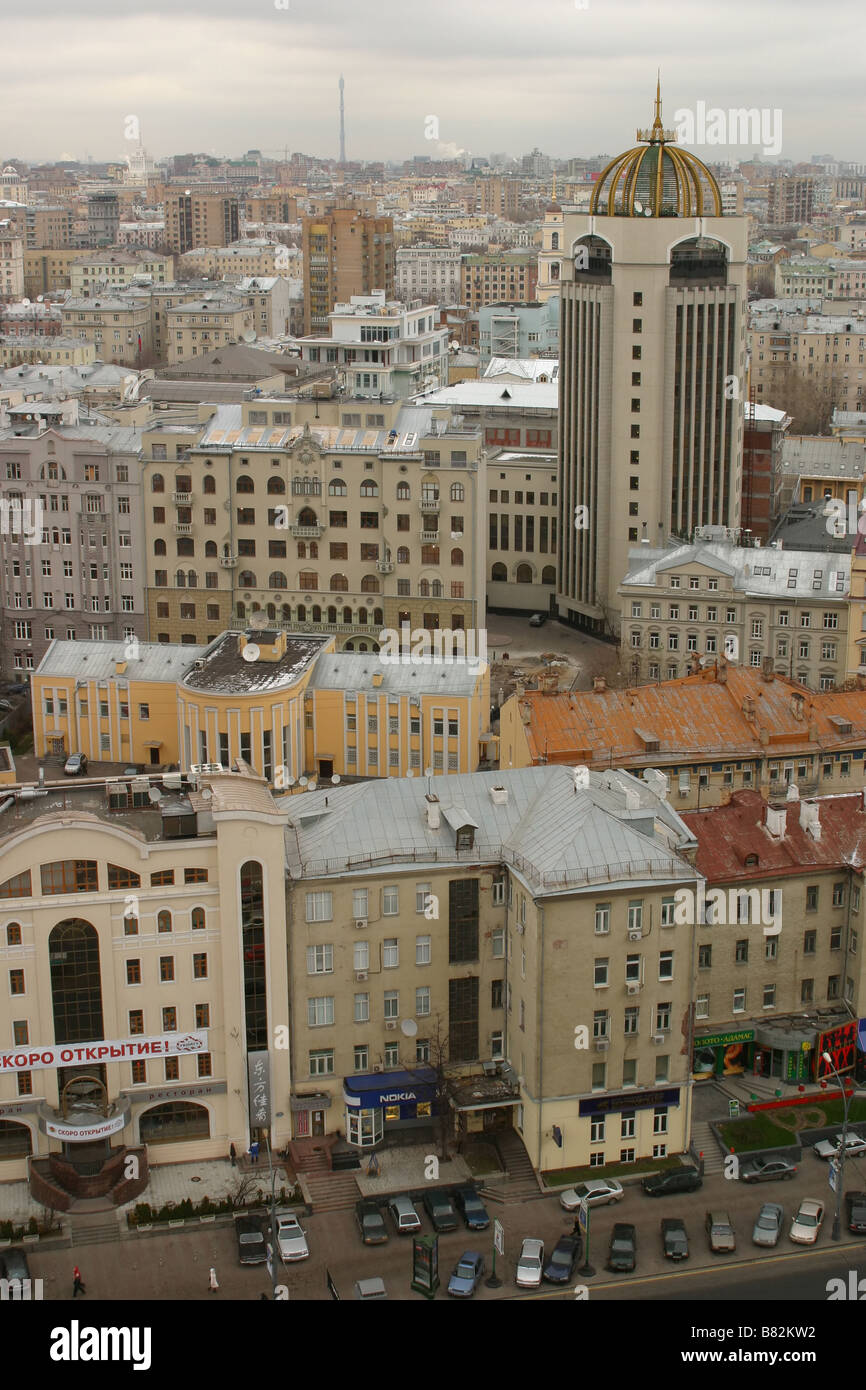 Moscow autumn roofs Stock Photo - Alamy